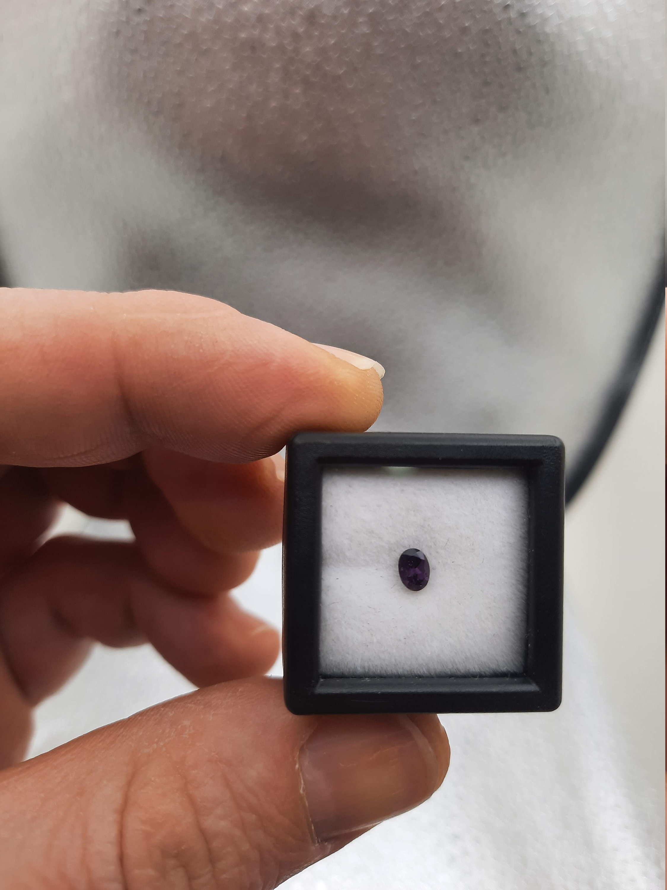 Dark Purple Pyrope Garnet From Bekily Madagascar COLOR - Etsy