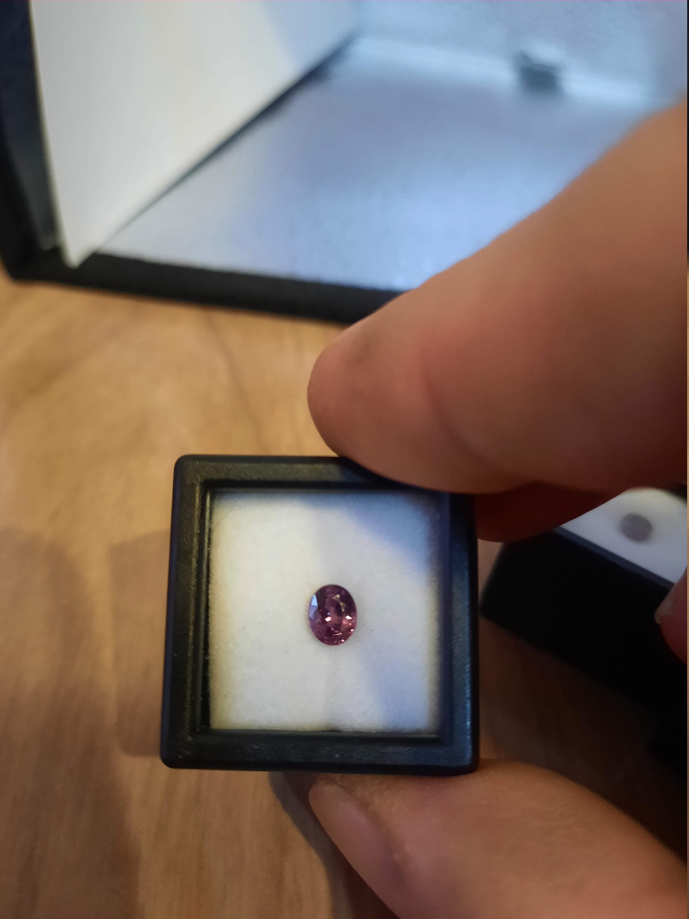 Purple Pastel Pyrope Garnet From Bekily Madagascar Oval Cut - Etsy