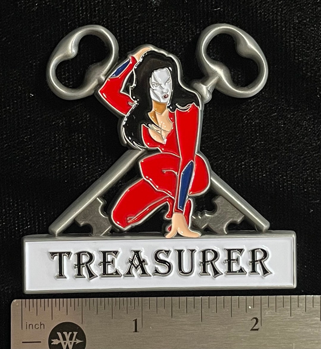 Widows Sons Masonic Riders Association widow Officer Pin - Etsy