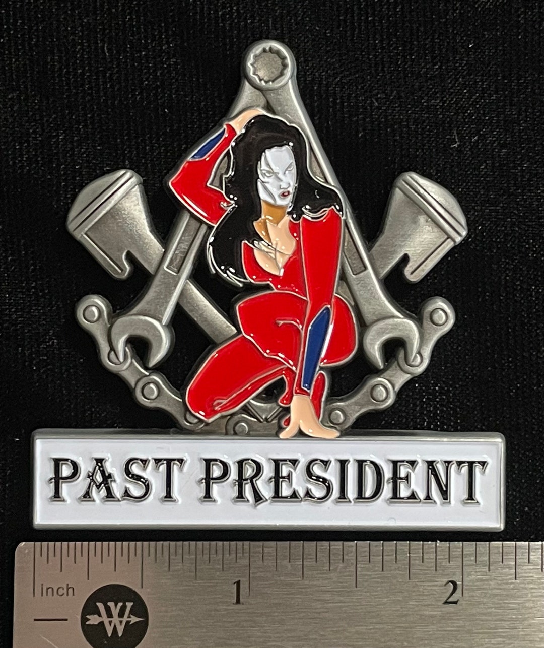 Widows Sons Masonic Riders Association widow Officer Pin - Etsy