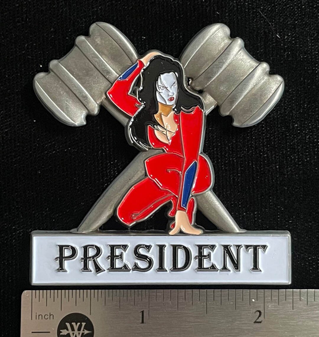 Widows Sons Masonic Riders Association "widow" Officer Pin President - Etsy
