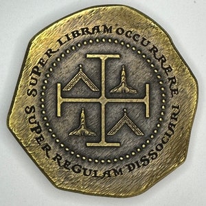 Treasure Cob Style Pirate Challenge Coin With Freemason Masonic ...