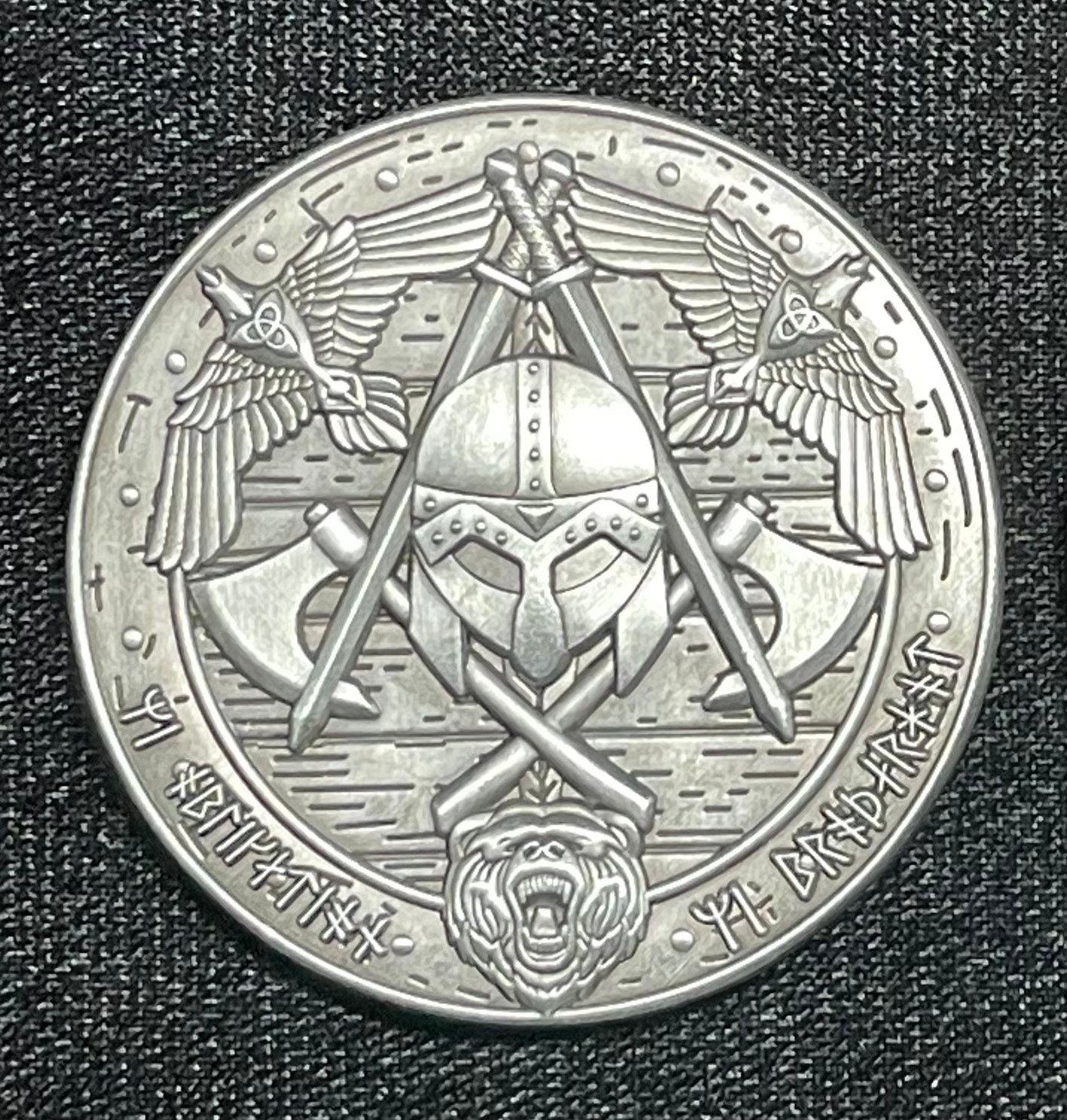 Viking Challenge Coin - Etsy