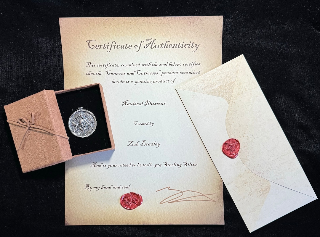 Cannons and Cutlasses Masonic Pirate Pendant 1.5" in Sterling Silver - Etsy