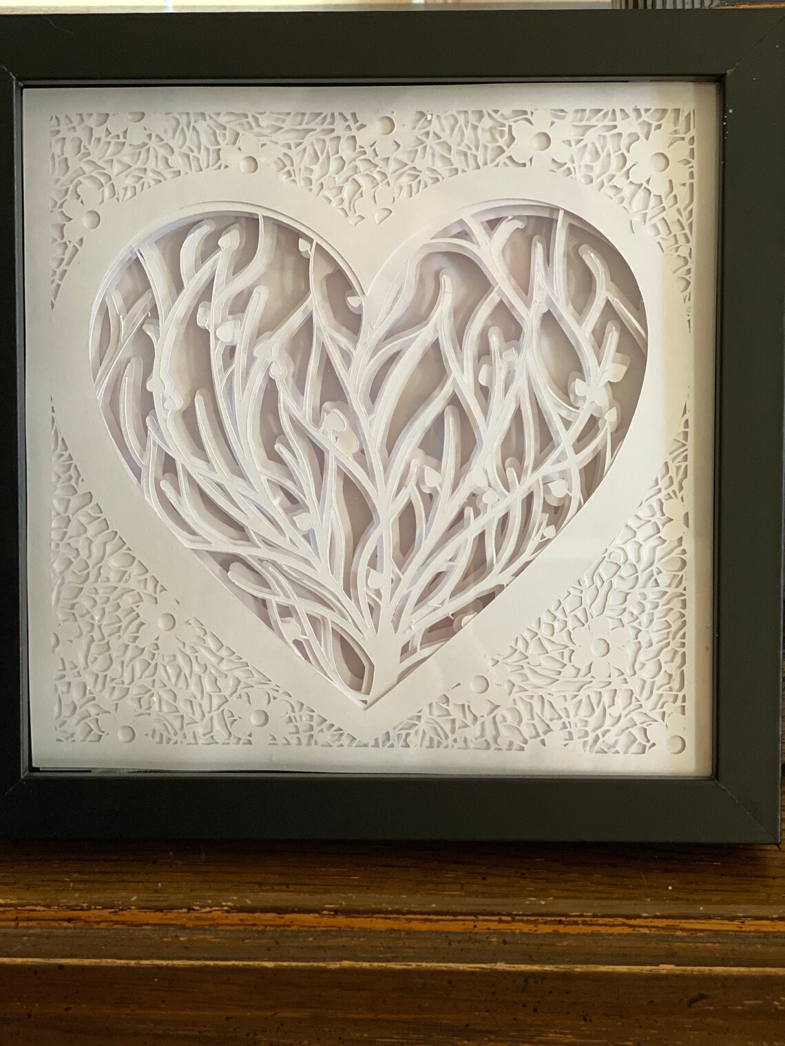 3D Heart Tree SVG Shadowbox Tree of Life Inside Heart Layered | Etsy