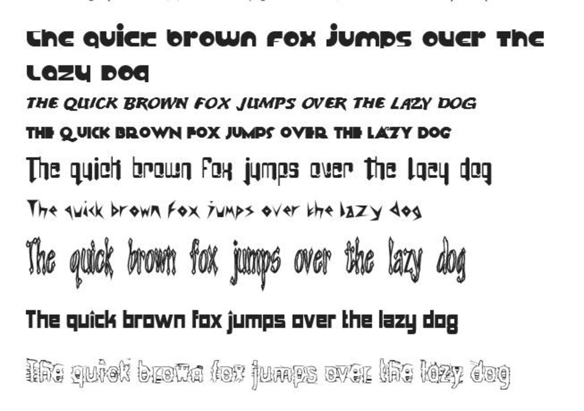 Over 999 Unique Text Styles Variety of True Type Fonts - Etsy