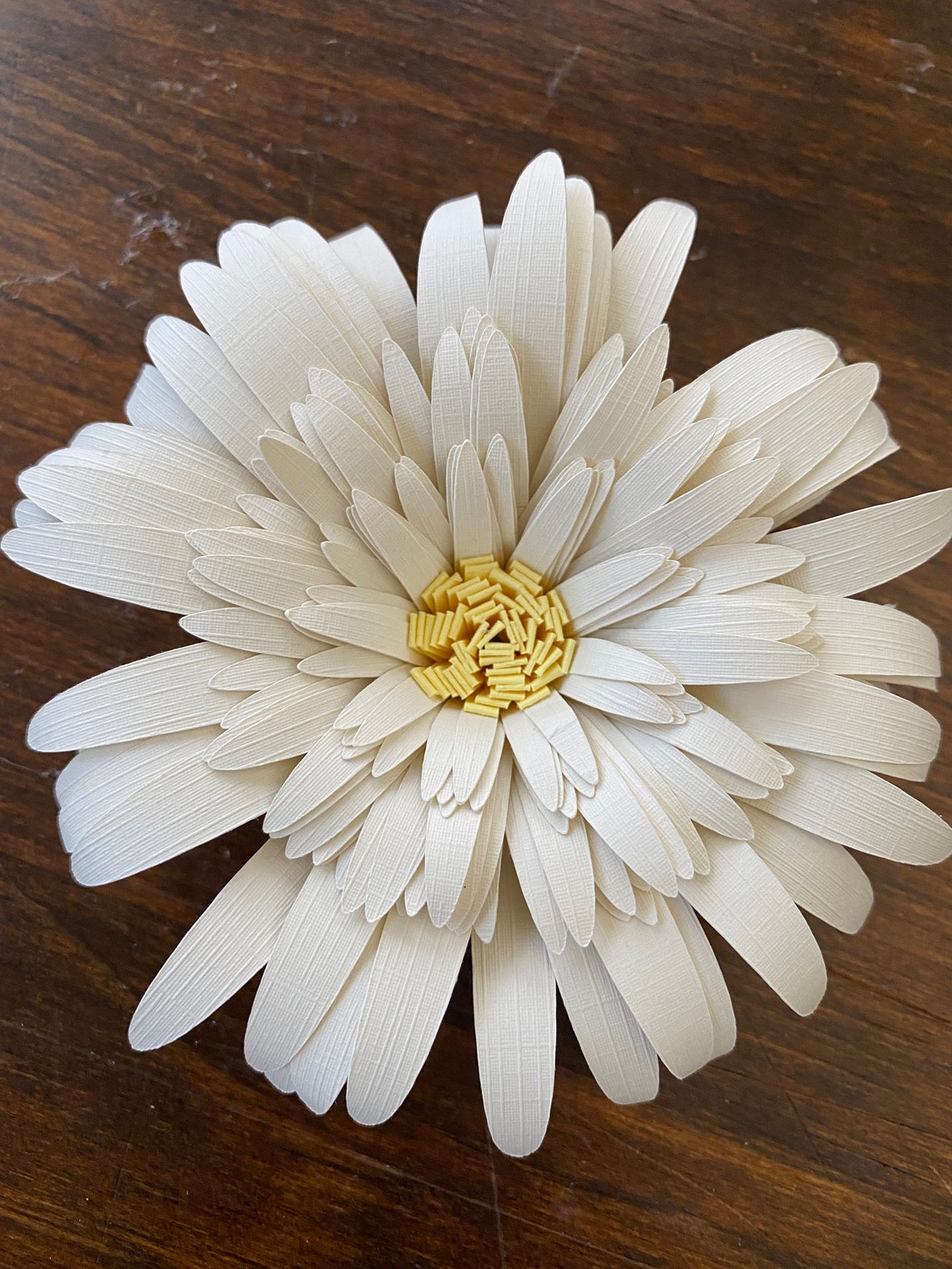 Paper Daisy SVG Template for 3D Flower or Shadowbox Easy Cut | Etsy