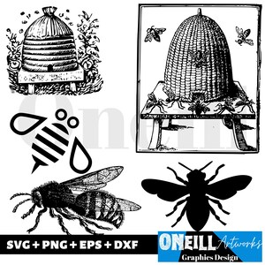 Bee Beehive Bees Collection Bee Svg Beehive Svg Png Dxf Eps - Etsy