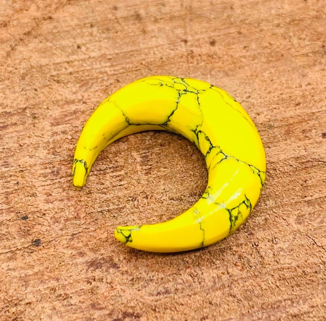 Yellow Turquoise Septum Tusk Tribal Septum Septum Pincher - Etsy