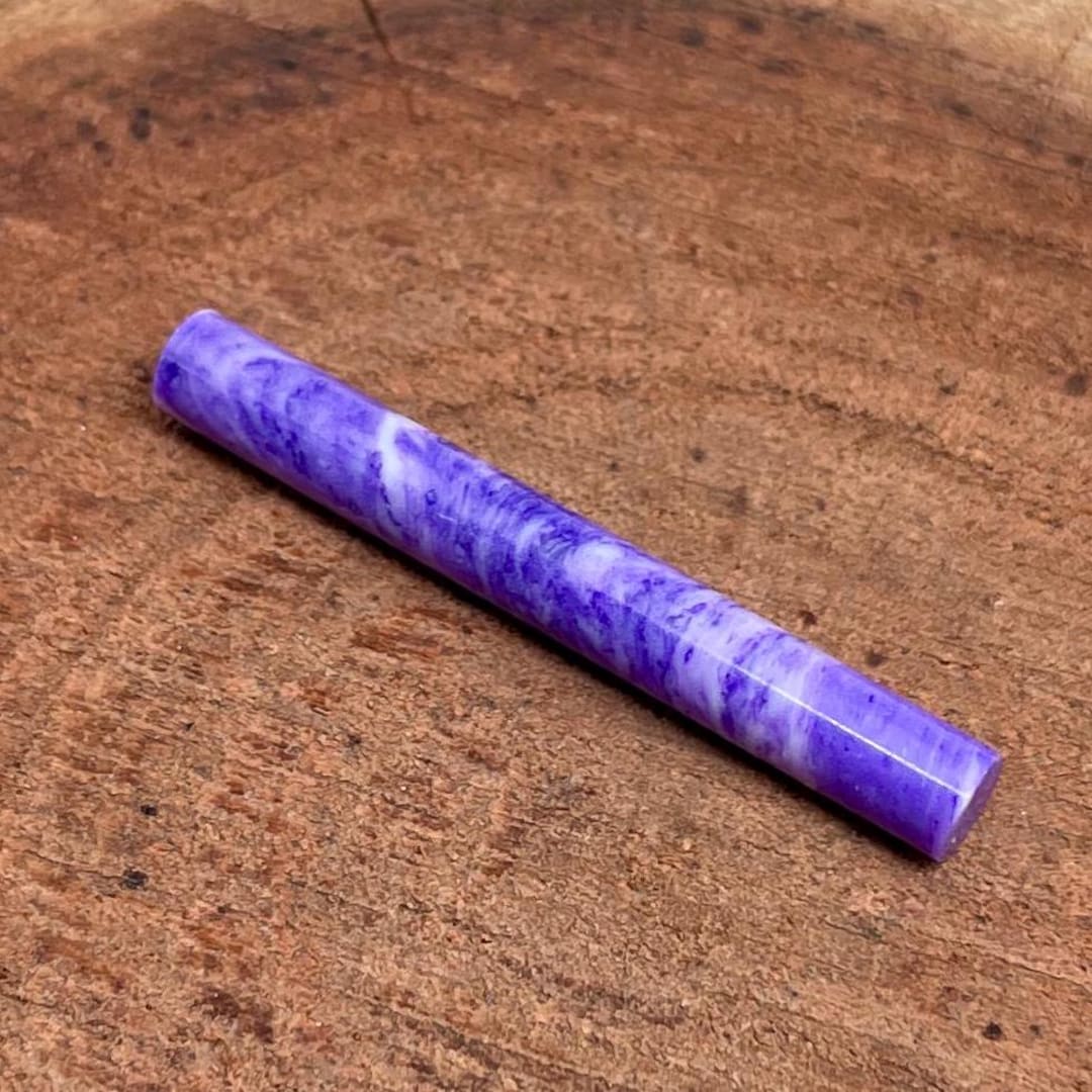 Charoite Tube Spike Tusk, Tribal Septum, Septum Pincher Jewelry ...