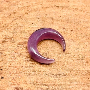 Purple Cats Eye Stone Septum Tusk, Tribal Septum, Septum Pincher ...