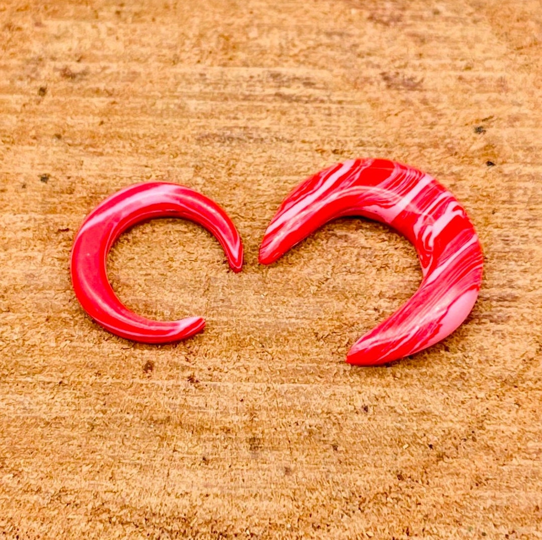 Red Malachite Septum Tusk Tribal Septum Septum Pincher - Etsy