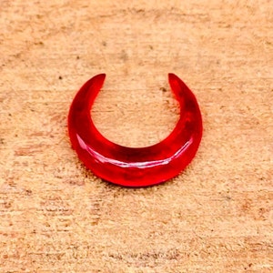 Red Topaz Stone Septum Tusk, Tribal Septum, Septum Pincher Jewelry ...