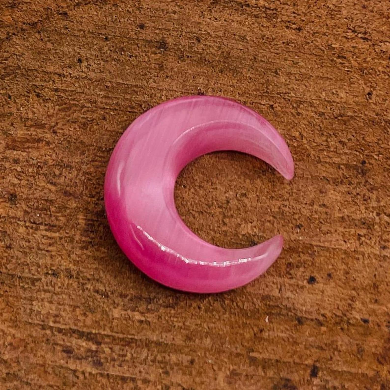 Pink Cats Eye Septum Tusk, Tribal Septum, Septum Pincher Jewelry ...