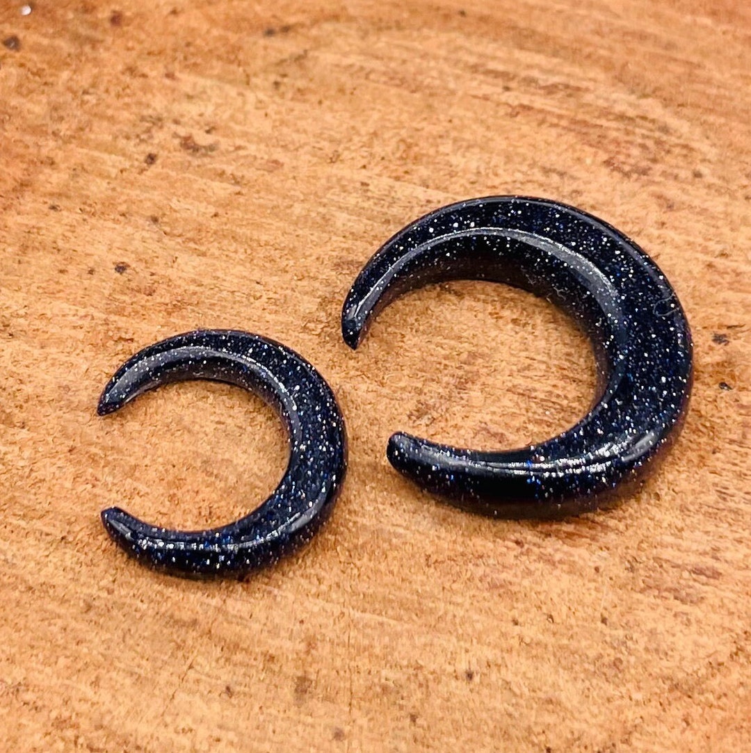 Blue Sunstone Stone Septum Tusk, Tribal Septum, Septum Pincher Jewelry ...