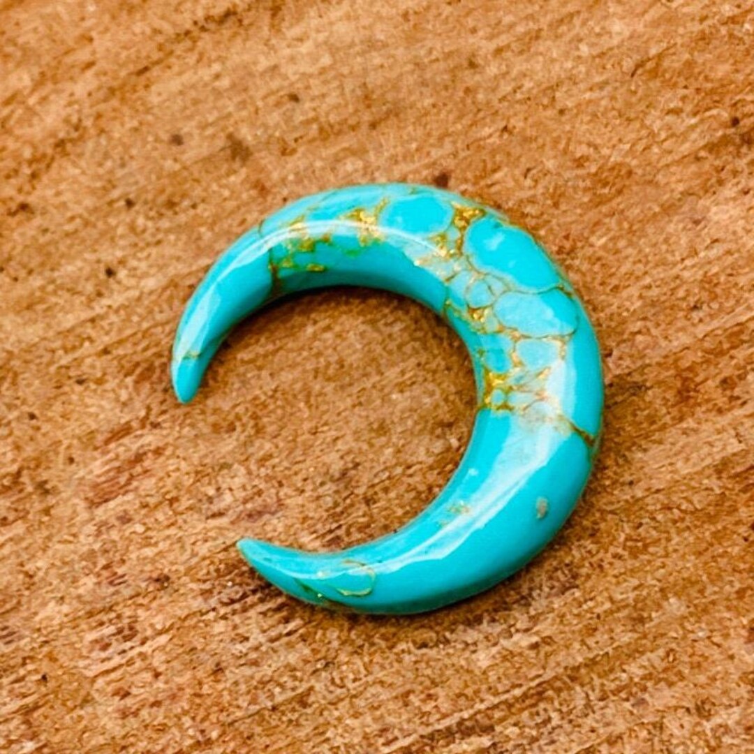 Organic Copper Blue Turquoise Septum Tusk, Tribal Septum, Septum ...