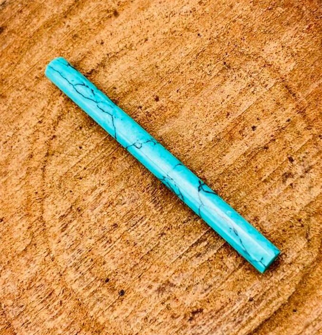 Turquoise TUBE Tusk, Tribal Septum, Septum Pincher Jewelry, Handmade ...