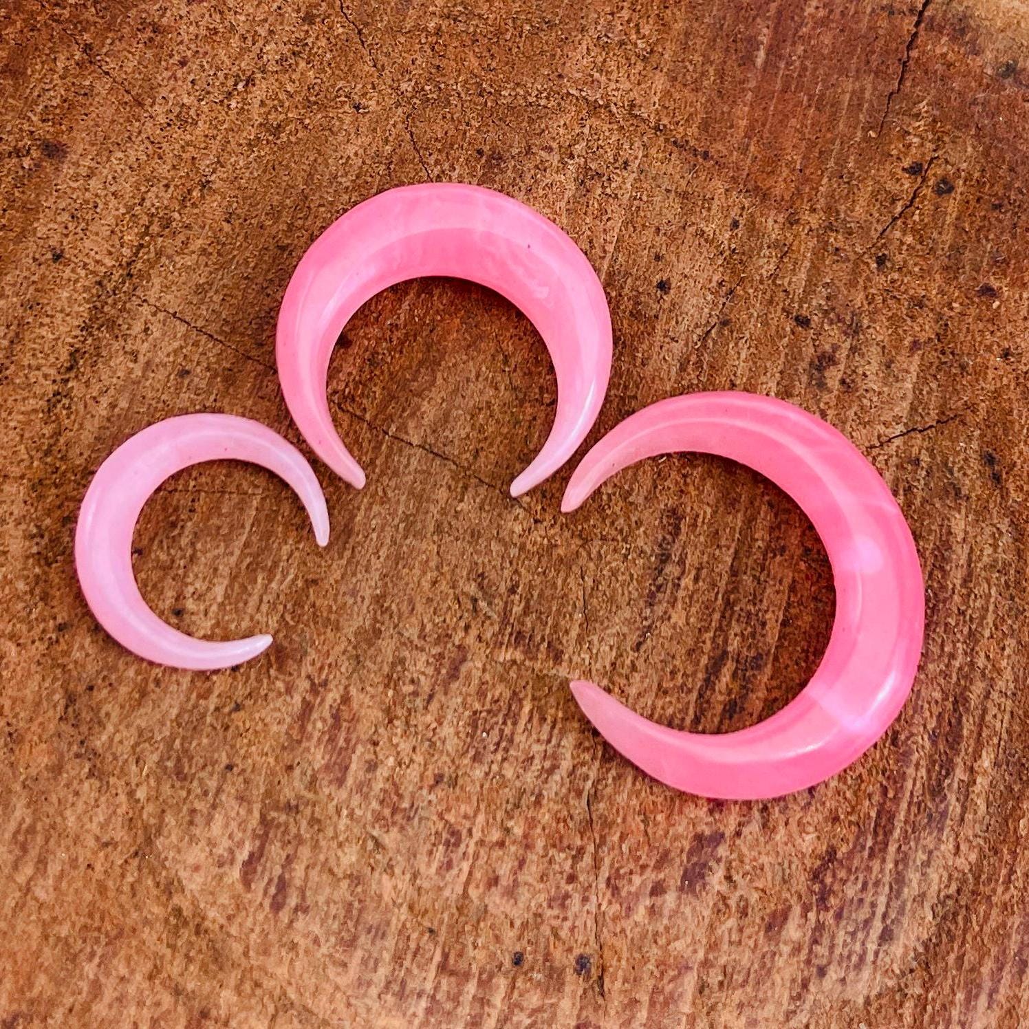 Rose Quartz Septum Tusk, Tribal Septum, Septum Pincher Jewelry ...