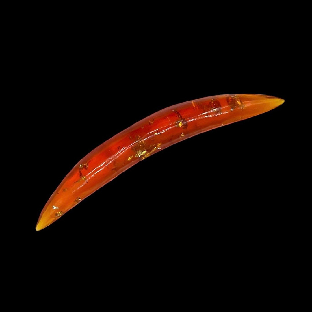 AMBER Curved Tusk, Tribal Septum, Septum Pincher Jewellery,handmade ...