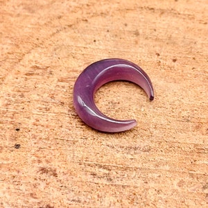 Purple Cats Eye Stone Septum Tusk, Tribal Septum, Septum Pincher ...
