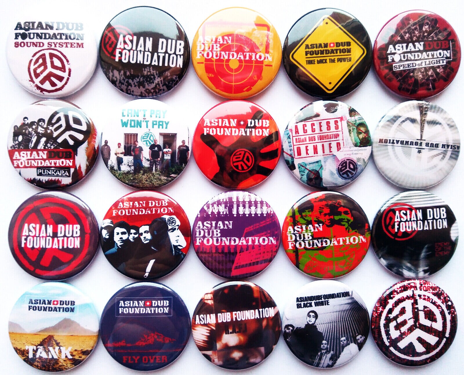 Britpop, Rock, Alt, Gothic Band Badges to Choose From Drop-down Menu ...