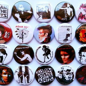 Punk Rock Band Badges to Choose From Drop-down Menu - 1 Inch/25mm ...