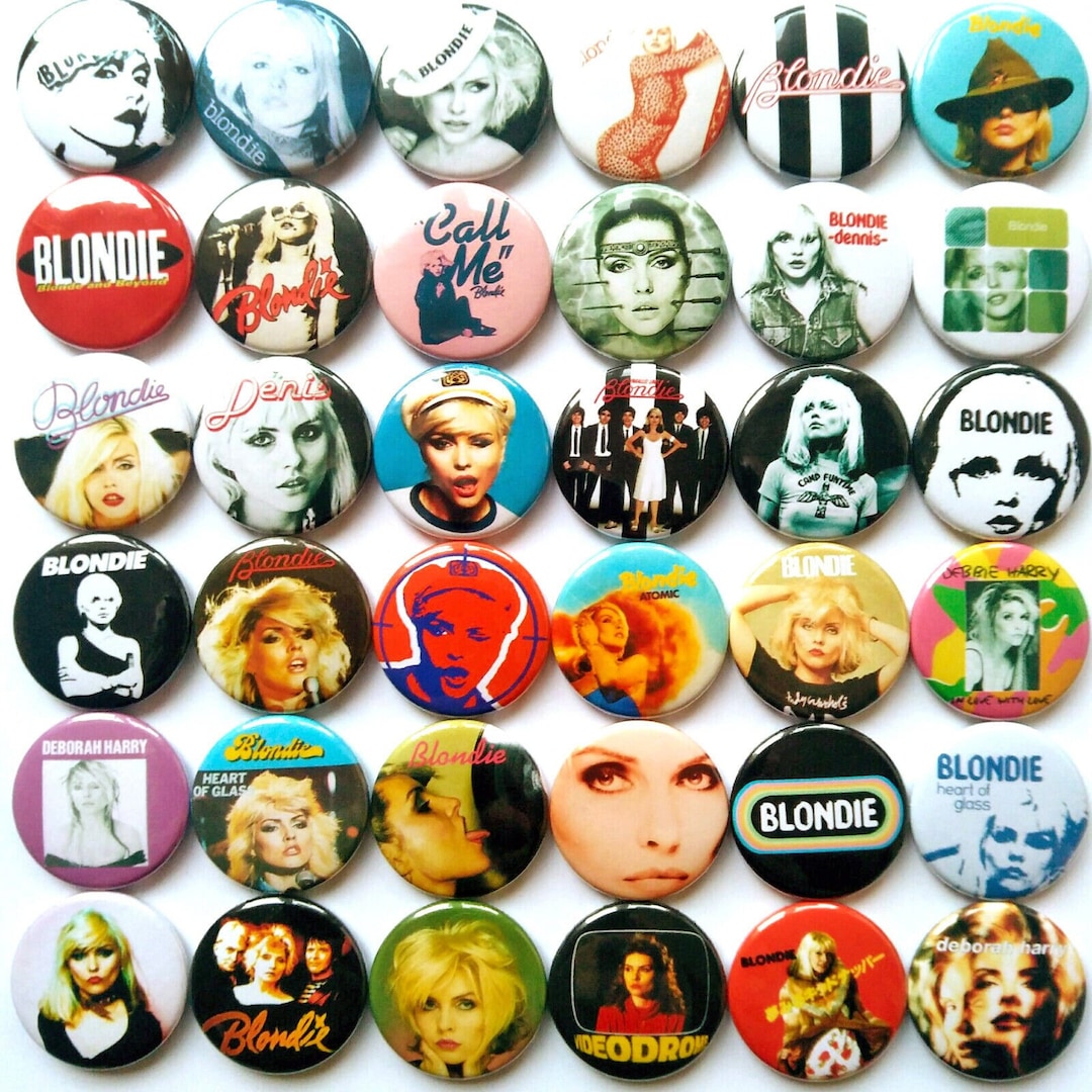 Punk Rock Band Badges to Choose From Drop-down Menu - 1 Inch/25mm ...