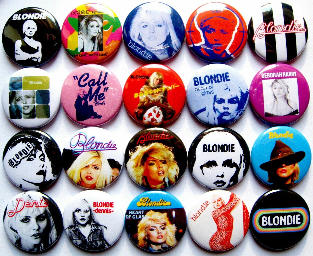 Punk Rock Band Badges to Choose From Drop-down Menu 1 - Etsy