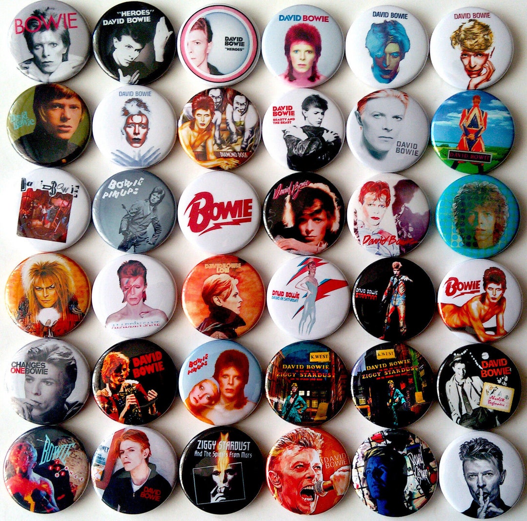 Rock'n'roll, Psychedelic Rock, Glam Rock, Reggae Band Badges to Choose ...
