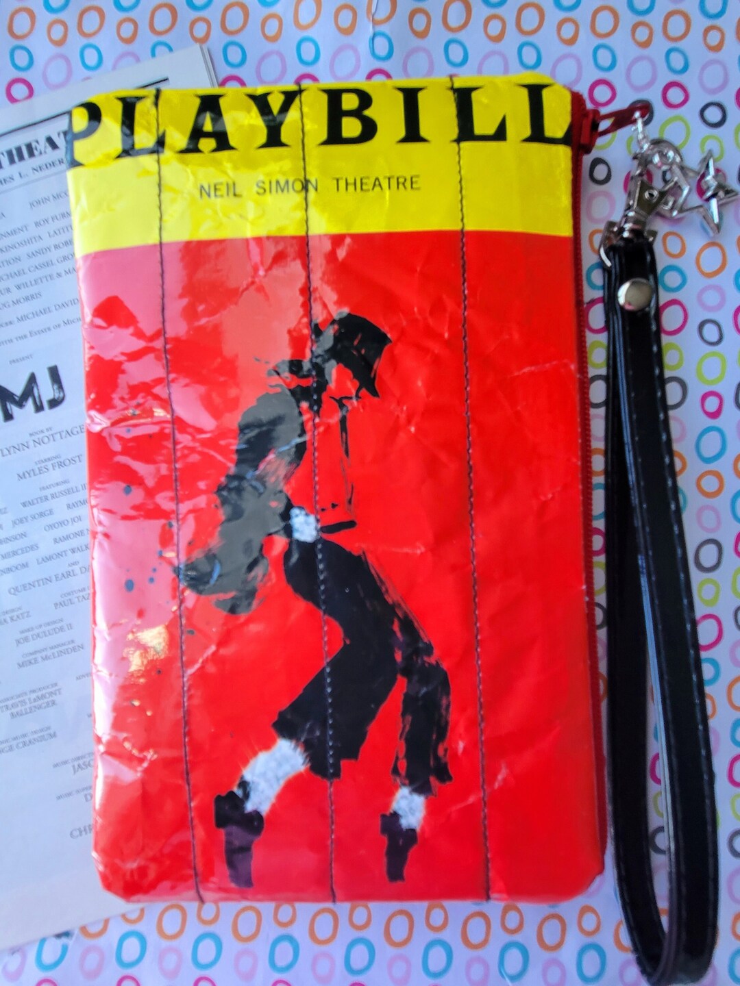 MJ the Musical Re-purposed Broadway Playbill Wristlet - Etsy
