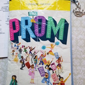 The Prom Broadway Musical Re-purposed Playbill Wristlet/holidays ...
