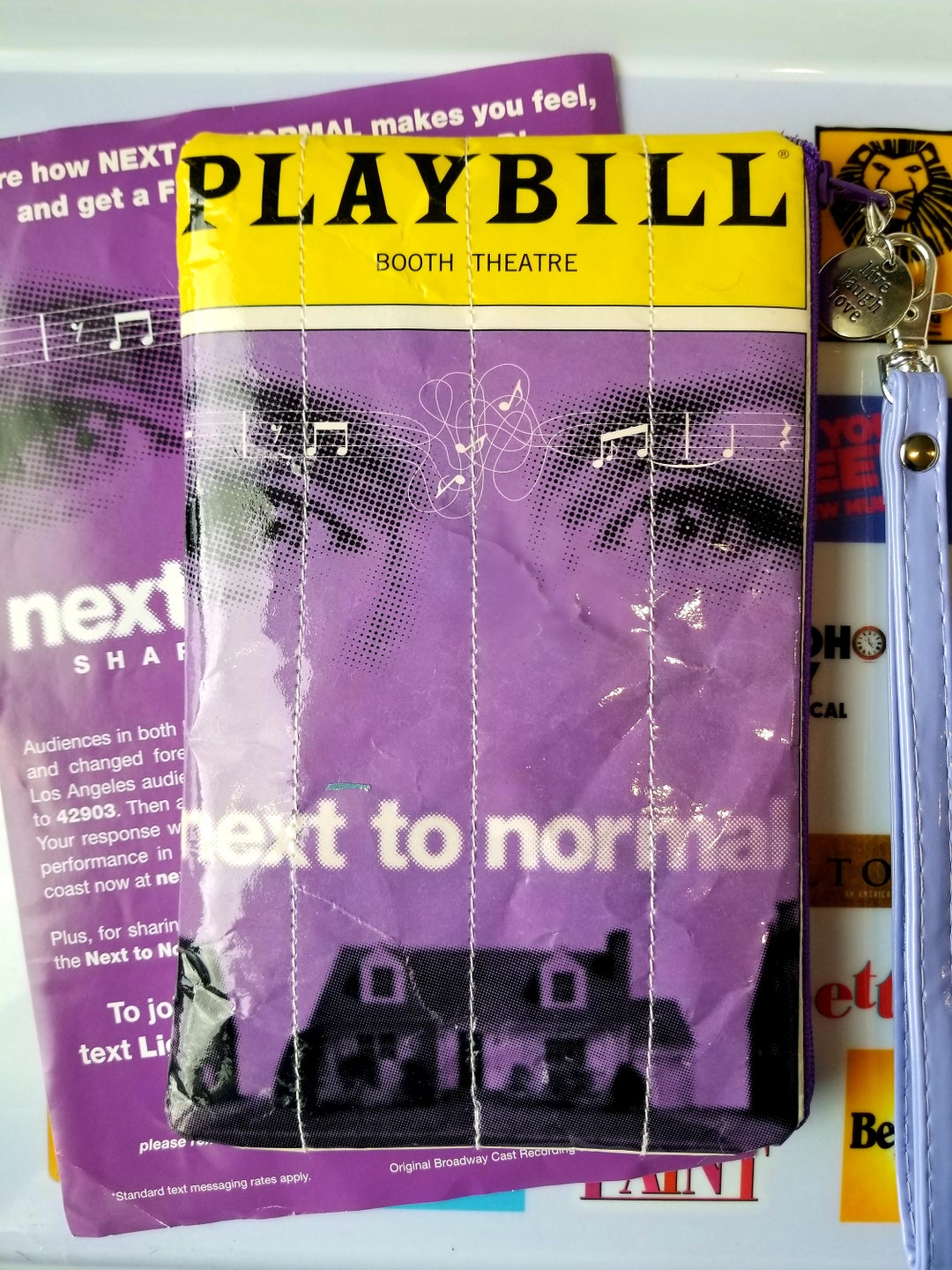 Next to Normal Playbill Wristlet: Broadway Musical Gift - Etsy