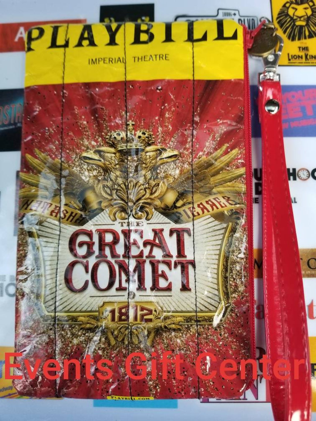 Great Comet 1812 Re-purpose Broadway Musical Playbill Wristlet/play ...
