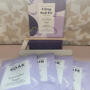 Avry Beauty 4-step Pedicure Spa Kit: Vegan & Cruelty-free - Etsy