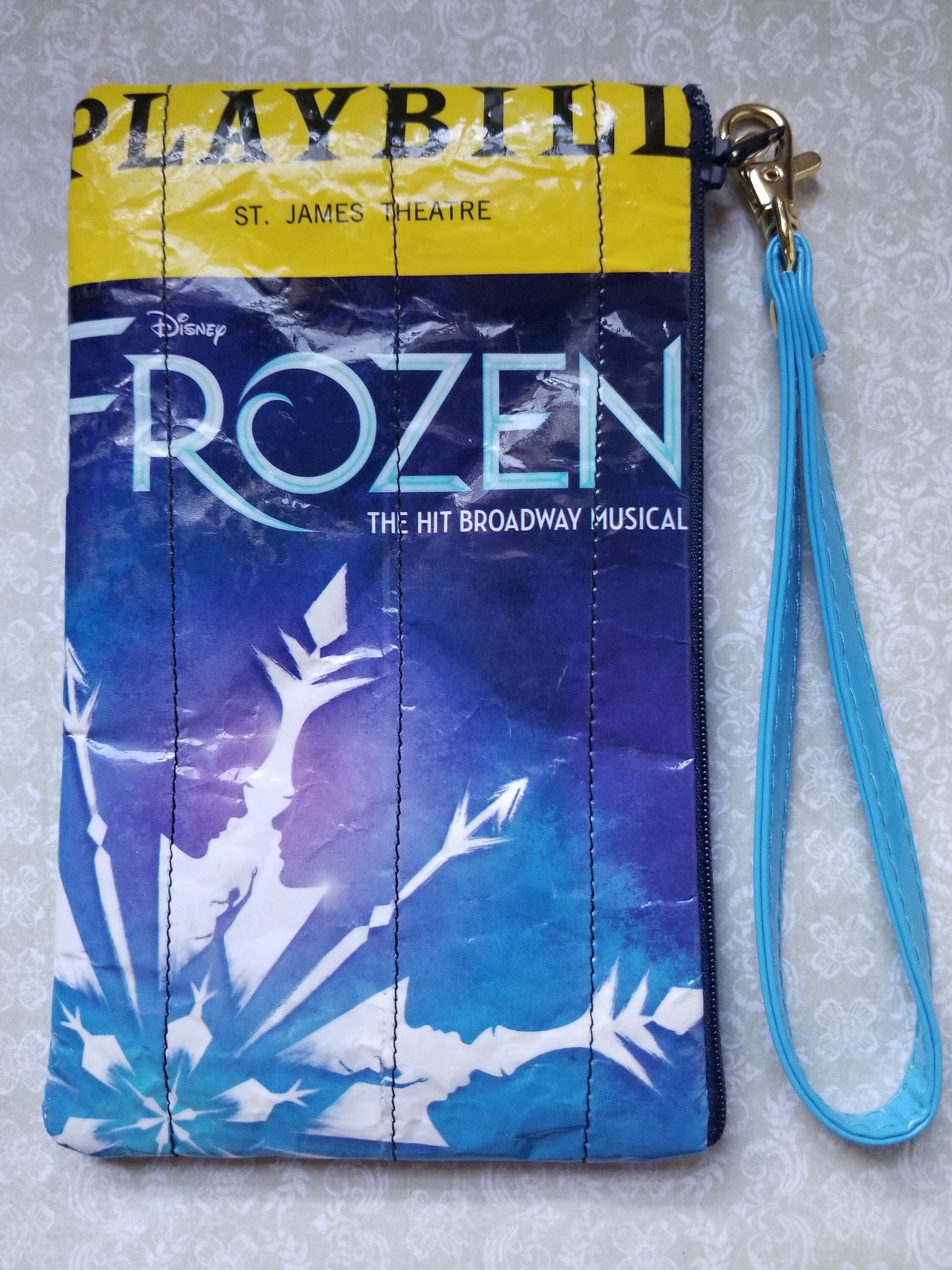 Frozen on Broadway Re-purpose Broadway Playbill Wristlet - Etsy