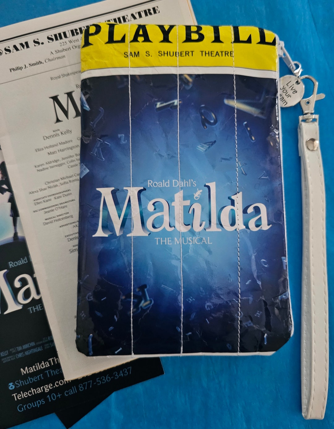 Matilda the Musical Repurposed Playbill Wristlet - Etsy