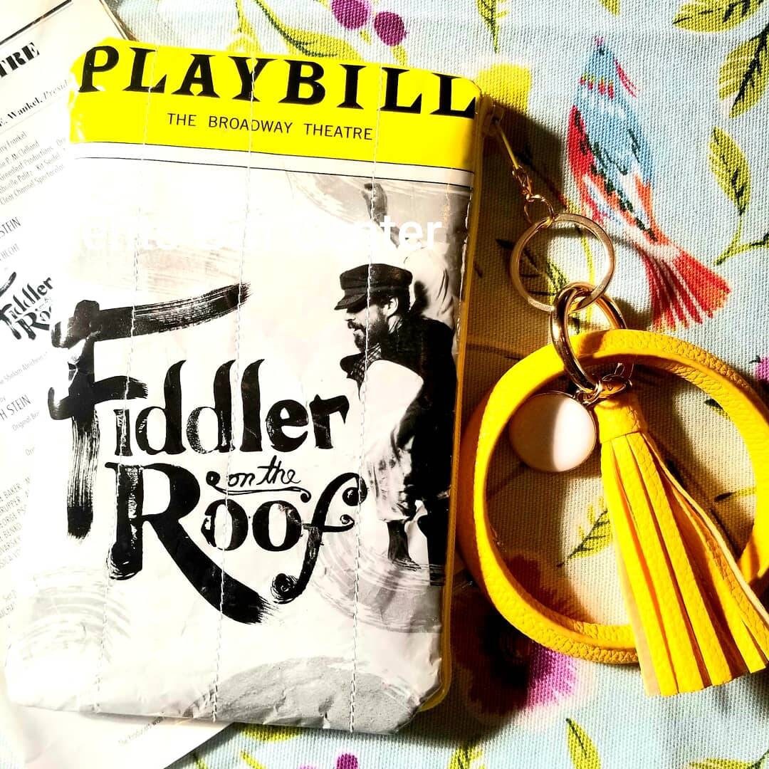 Fiddler on the Roof Wristlet Playbill Re-purpose Broadway Musical ...