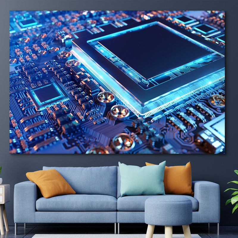 Circuit Board Art - Etsy