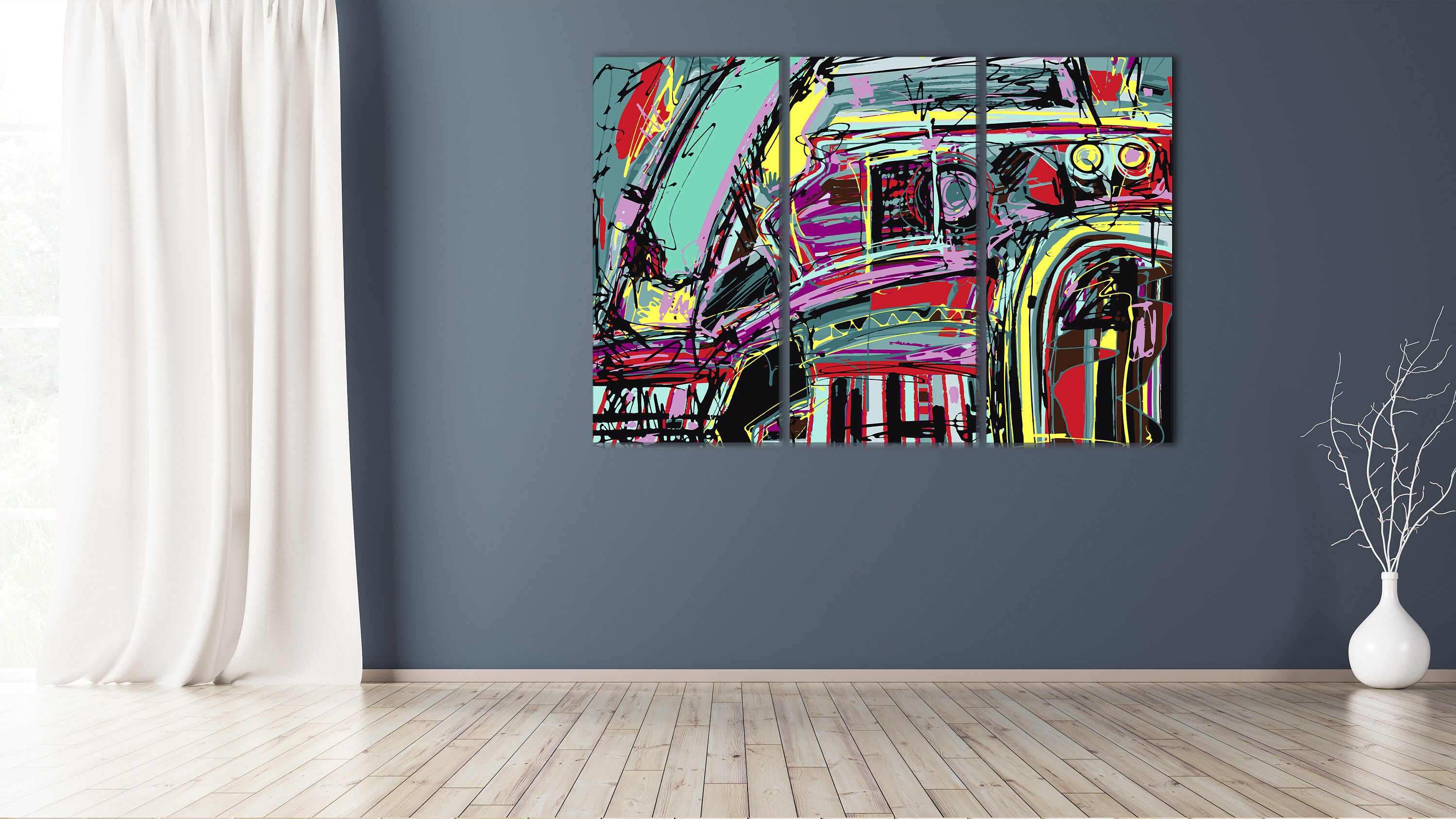 Street Art Abstract Graffitigraffiti Canvasgraffiti Wall - Etsy