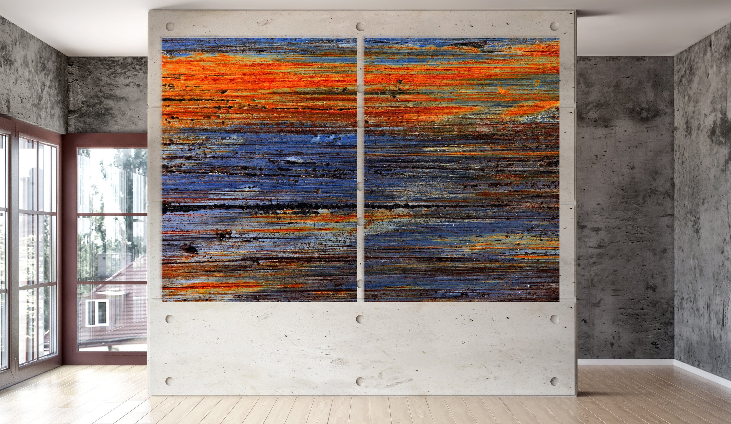 Old Copper Wall Art Colored Old Copper Rusty Texture Patten - Etsy