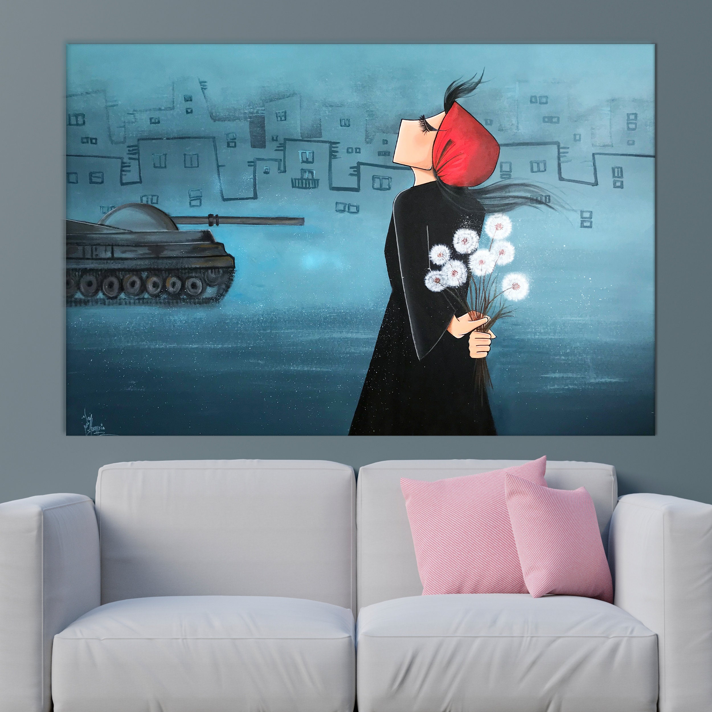 Military Wall Art Army Tank Art Horror History Art War - Etsy