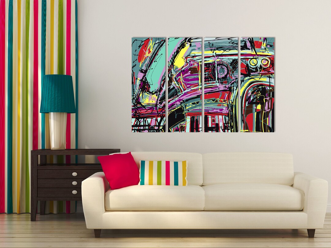 Street Art Abstract Graffiti,graffiti Canvas,graffiti Wall Art,modern ...