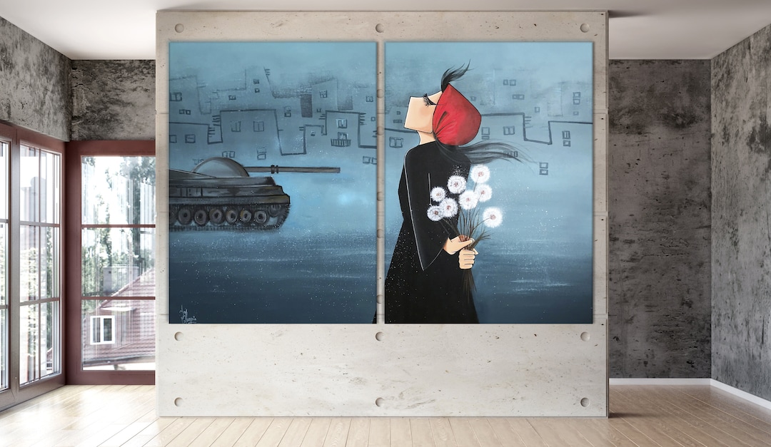 Military Wall Art , Army Tank Art, Horror History Art, War Canvas - Etsy