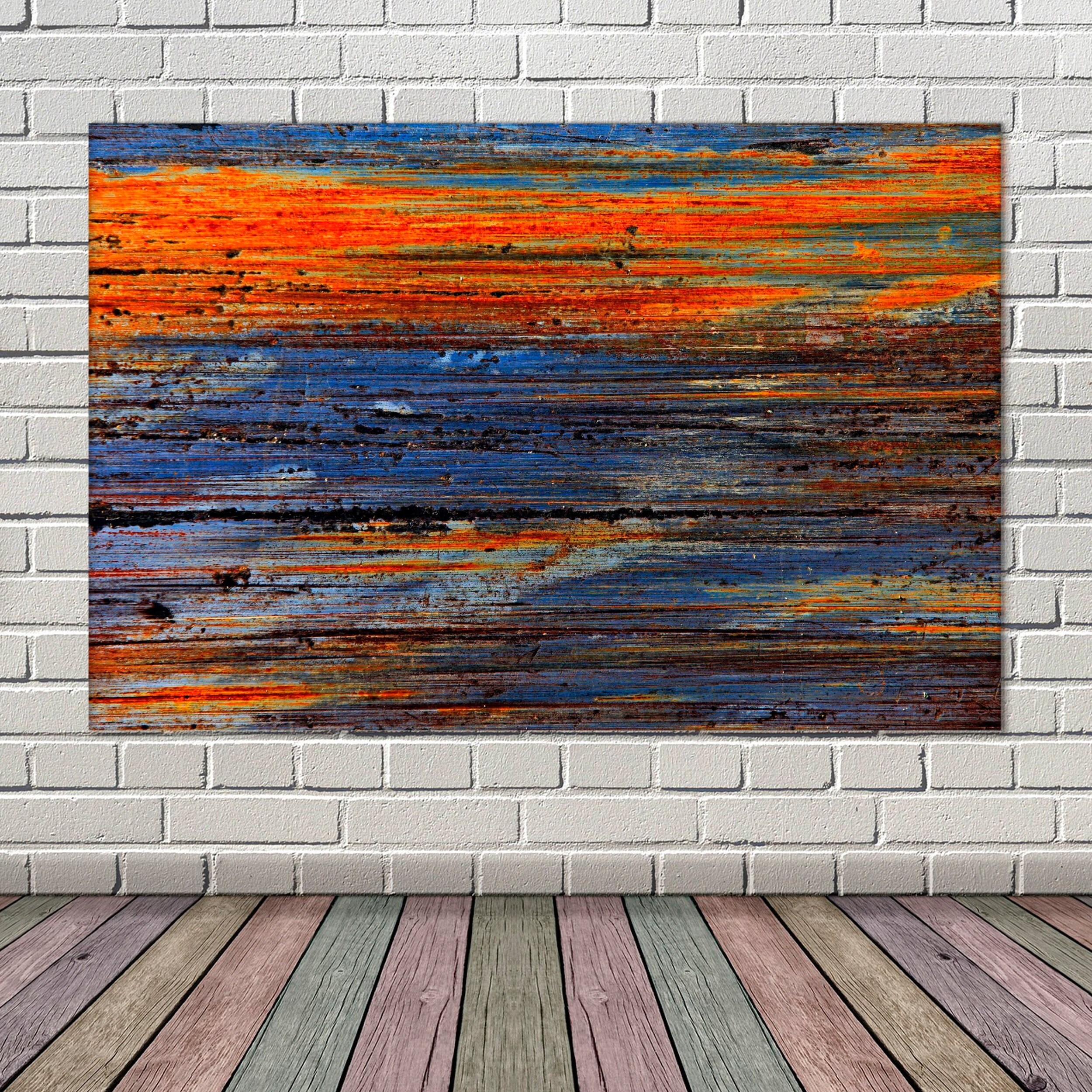 Old Copper Wall Art Colored Old Copper Rusty Texture Patten - Etsy