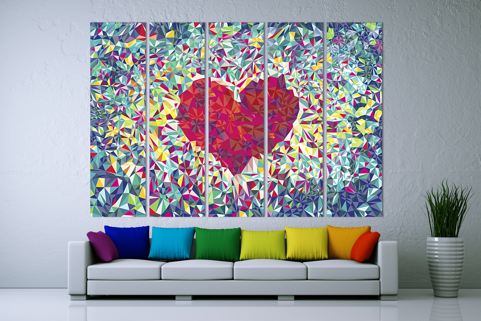 Love Heart | so Much Love | Abstract Love Heart Art | Pink Heart Art ...