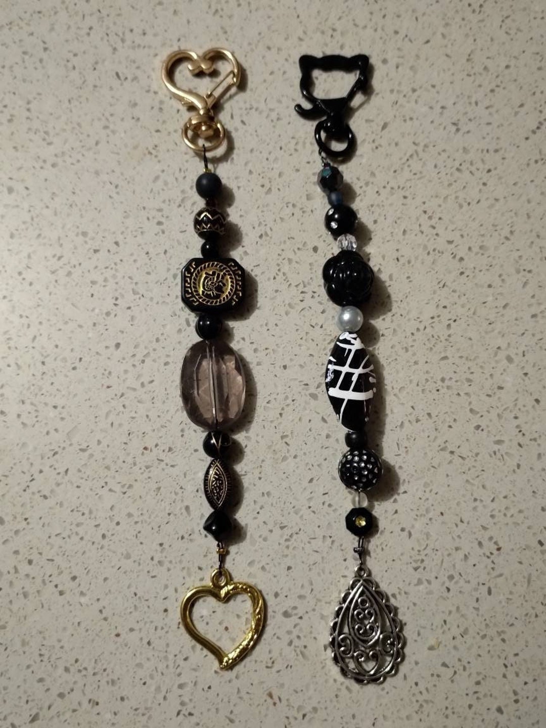 Black Scissor Fob Scissor Keeper Bling for Your Embroidery - Etsy