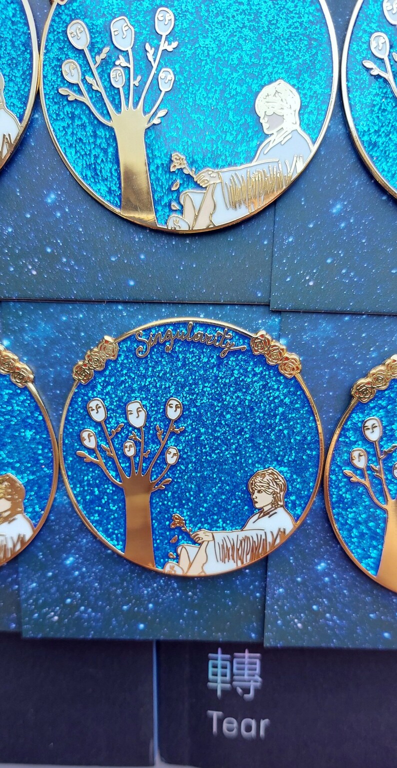 BTS Enamel Pin: Singularity (BTS V, Taehyung, Kim Taehyung) - Etsy