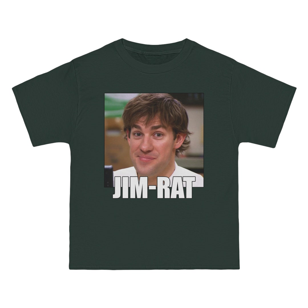 The Office "jim-rat" Gym Pump Cover T-shirt - Fitness Fan Apparel - Etsy