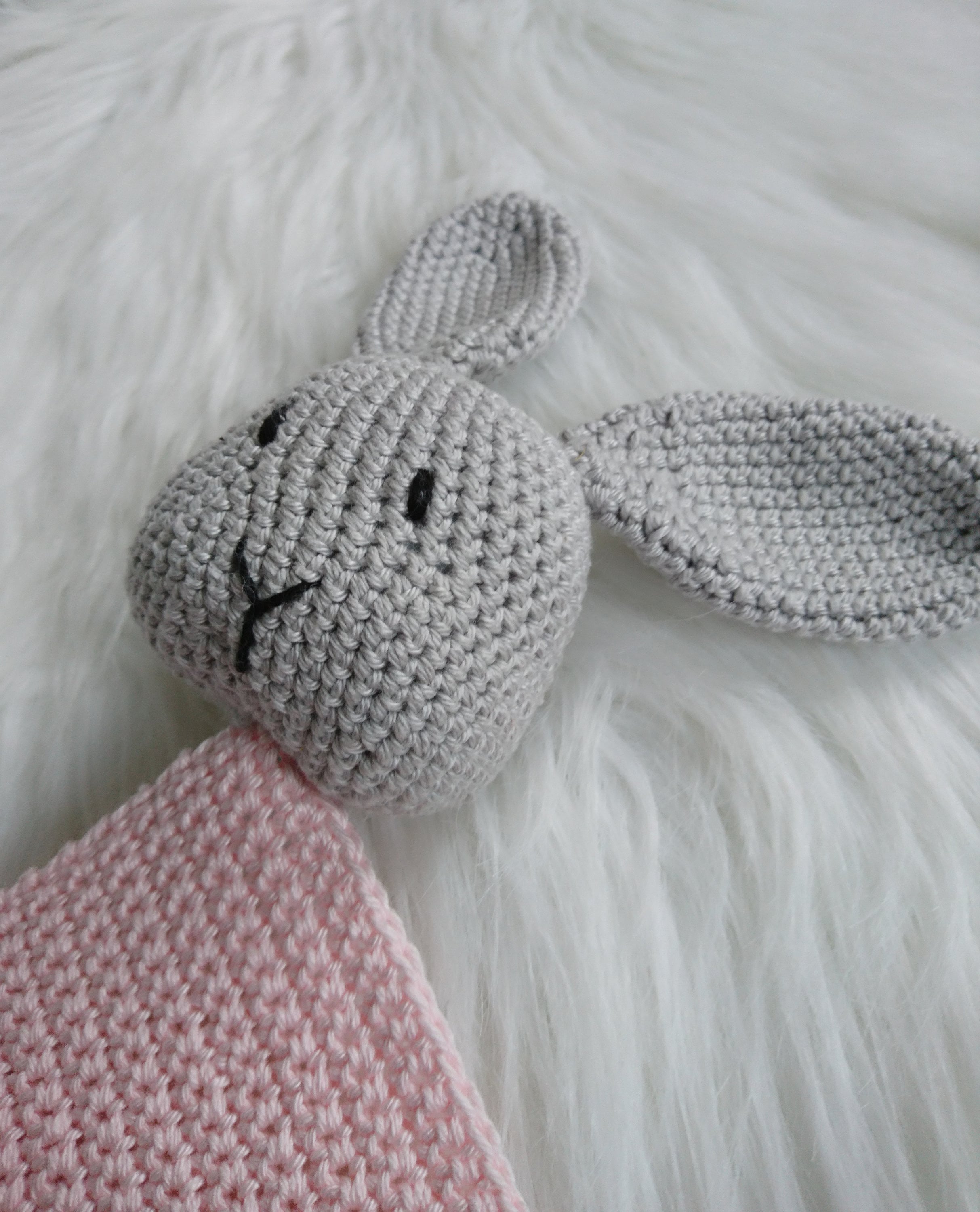 CROCHET PATTERN: Bunny the Rabbit, PDF Crochet Pattern, Cuddle Cloth ...