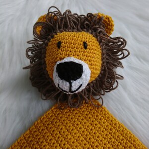 CROCHET PATTERN: Leo the Lion, PDF Crochet Pattern, Cuddle Cloth ...